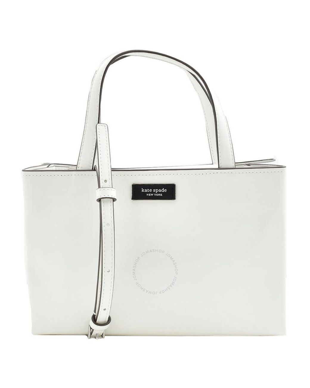 Kate Spade Sam Icon Small Tote in White | Lyst