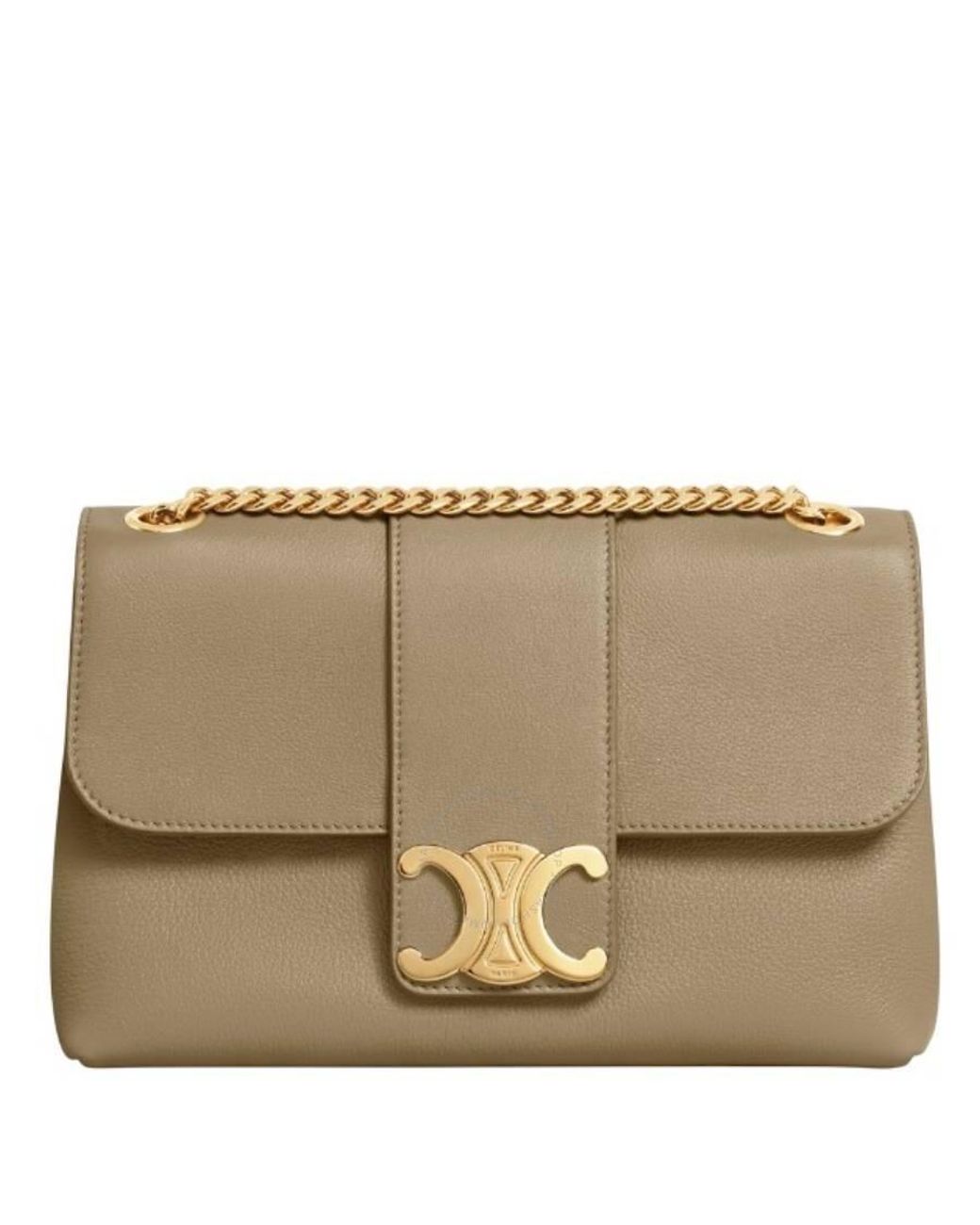 Celine Victoire Medium Crossbody Bag in Natural | Lyst