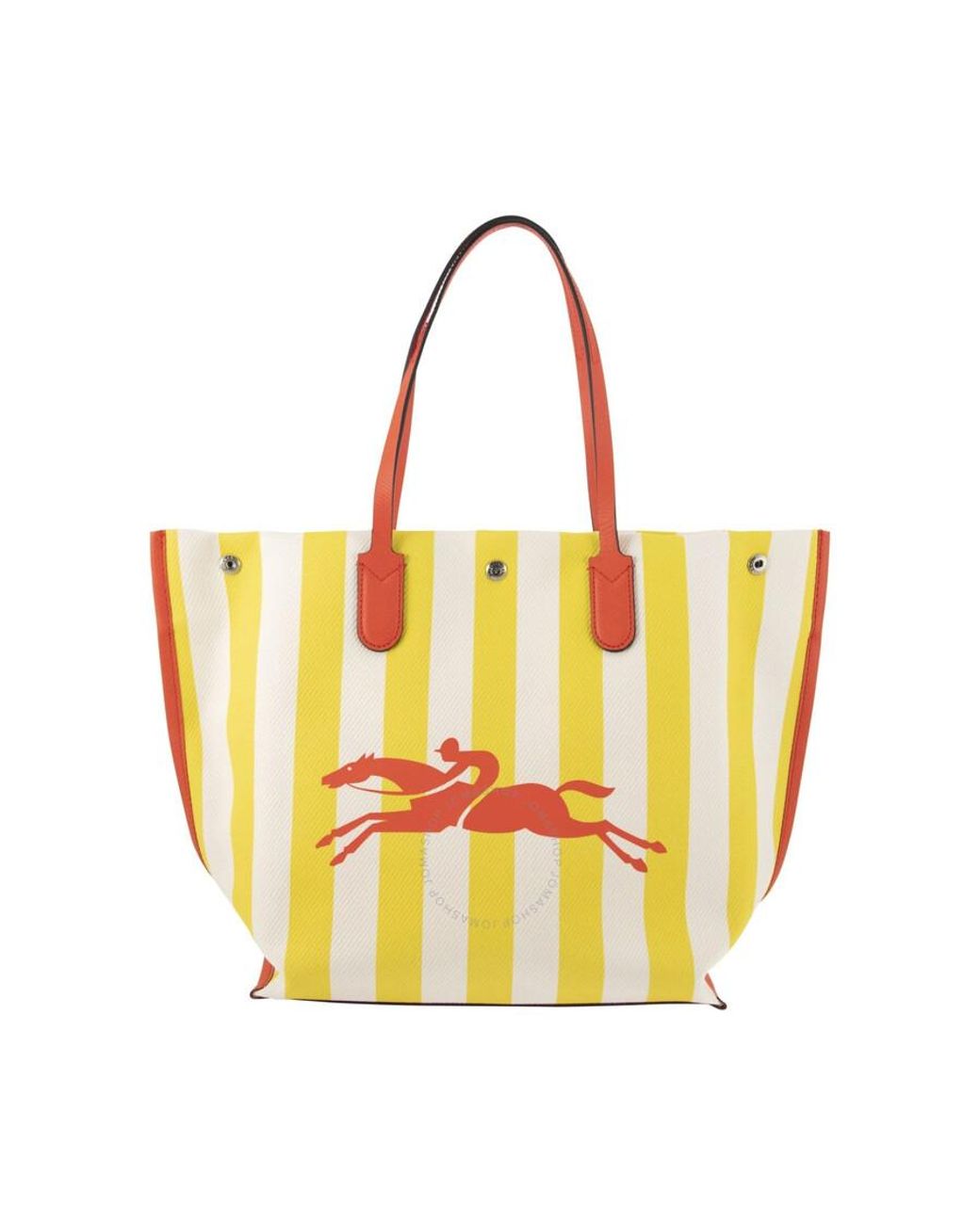 Longchamp Longhcamp Roseau Essential Shopping Bag in Yellow | Lyst