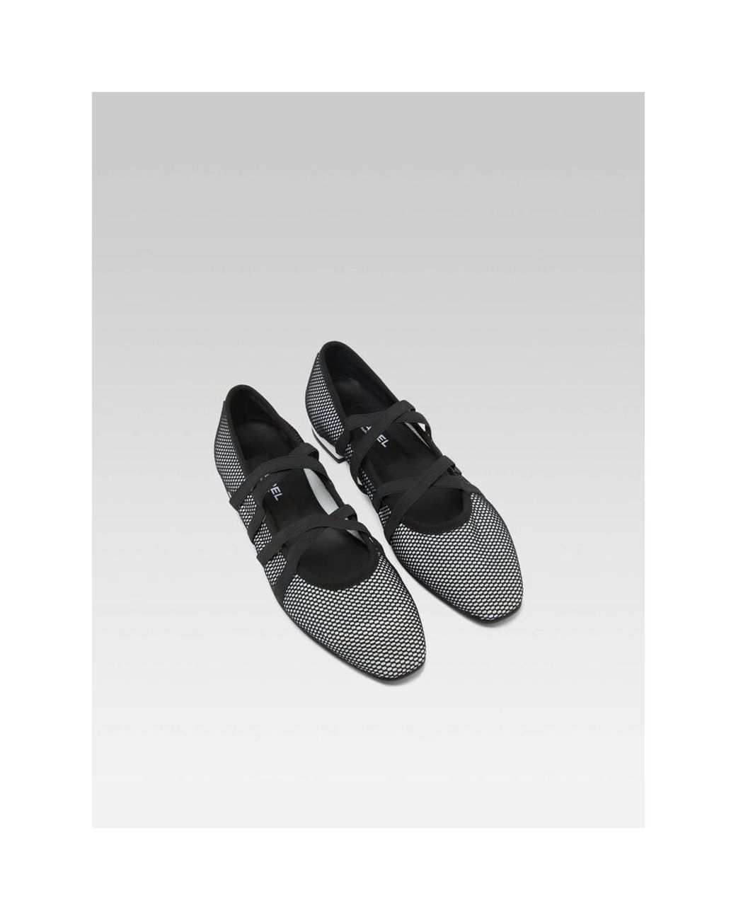 CAREL PARIS Tutu Optic Stretch Ballet Flats, Brand Size 38 Us in Black ...