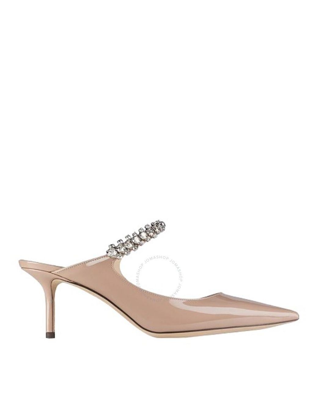 Jimmy Choo Bing 65 Patent Leather Mules, Brand Size 38 Us in Pink | Lyst