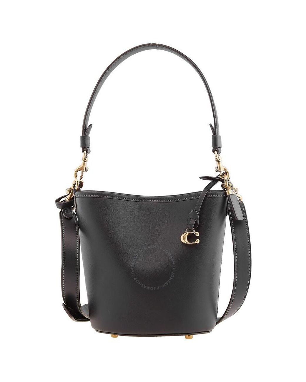 COACH Dakota Bucket Bag 16 in Black | Lyst