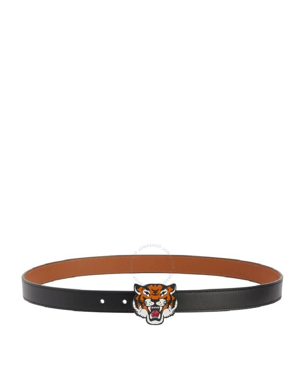 KENZO Reversible Tiger Buckle Belt, Cm in Brown for Men | Lyst UK