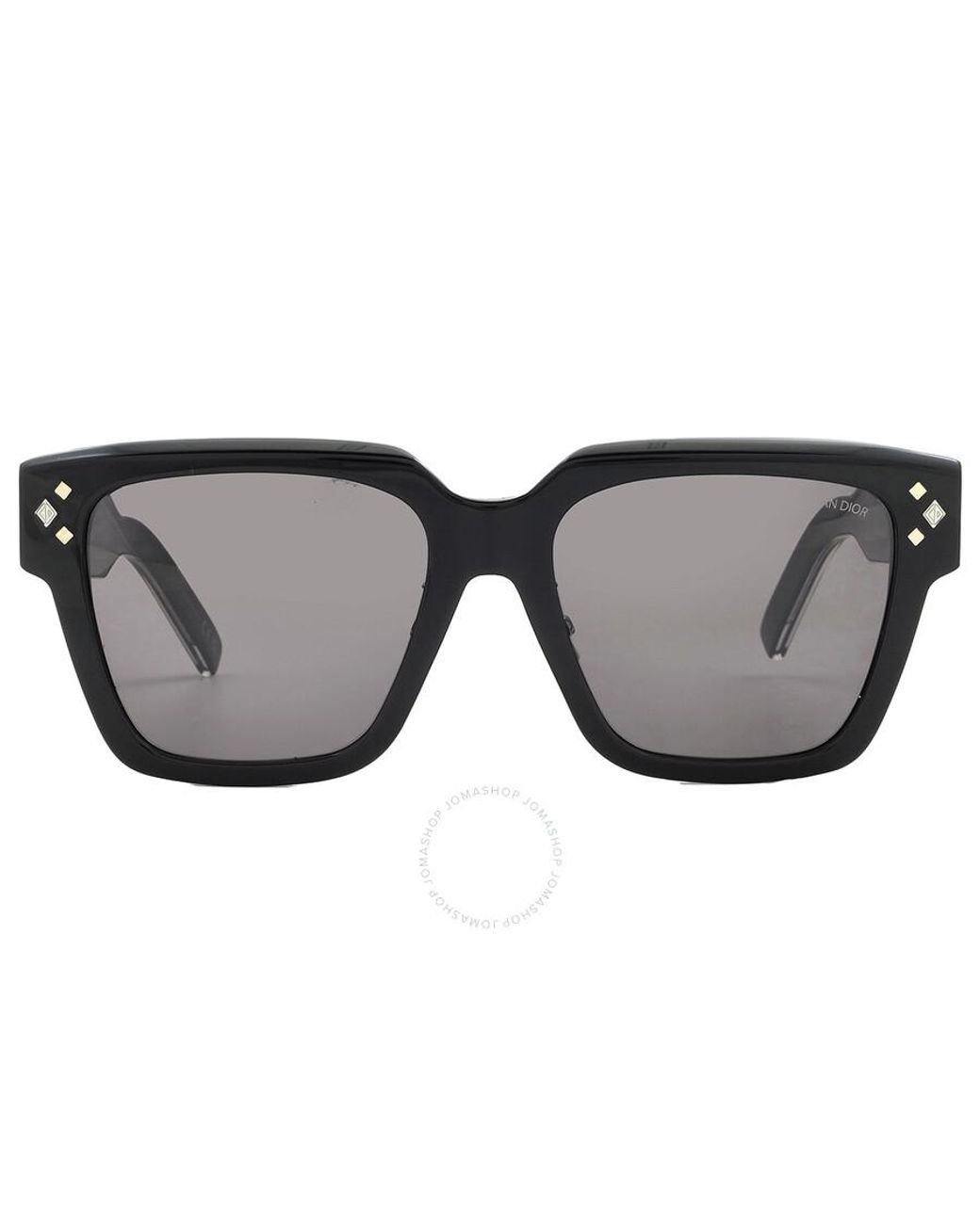 Dior Smoke Square Sunglasses Cd Diamond S3f 10a0 Dm40084f 01a 55 in ...