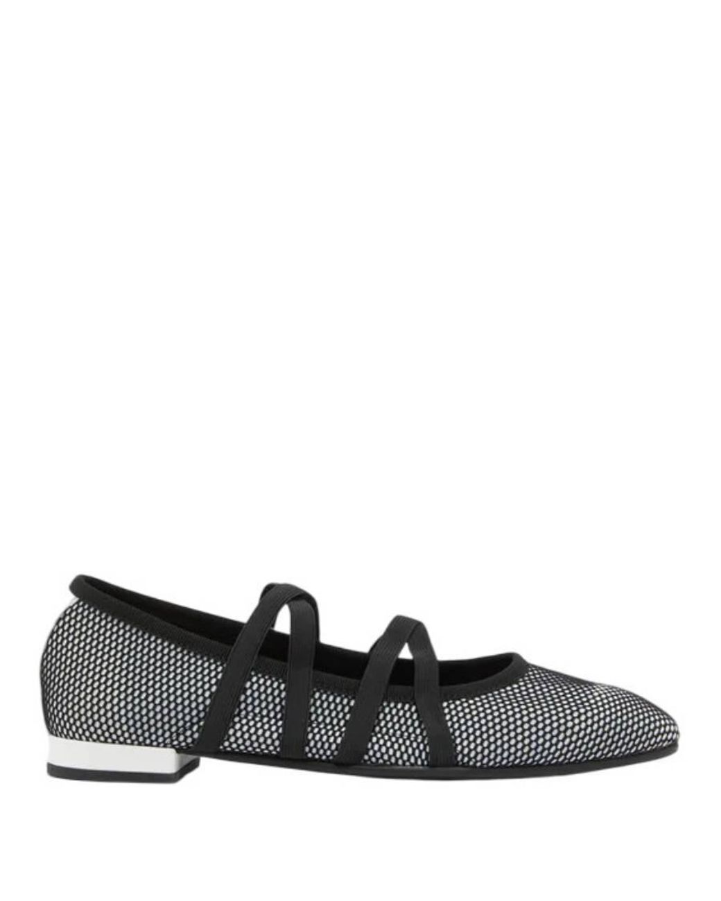 CAREL PARIS Tutu Optic Stretch Ballet Flats, Brand Size 38 Us in Black ...