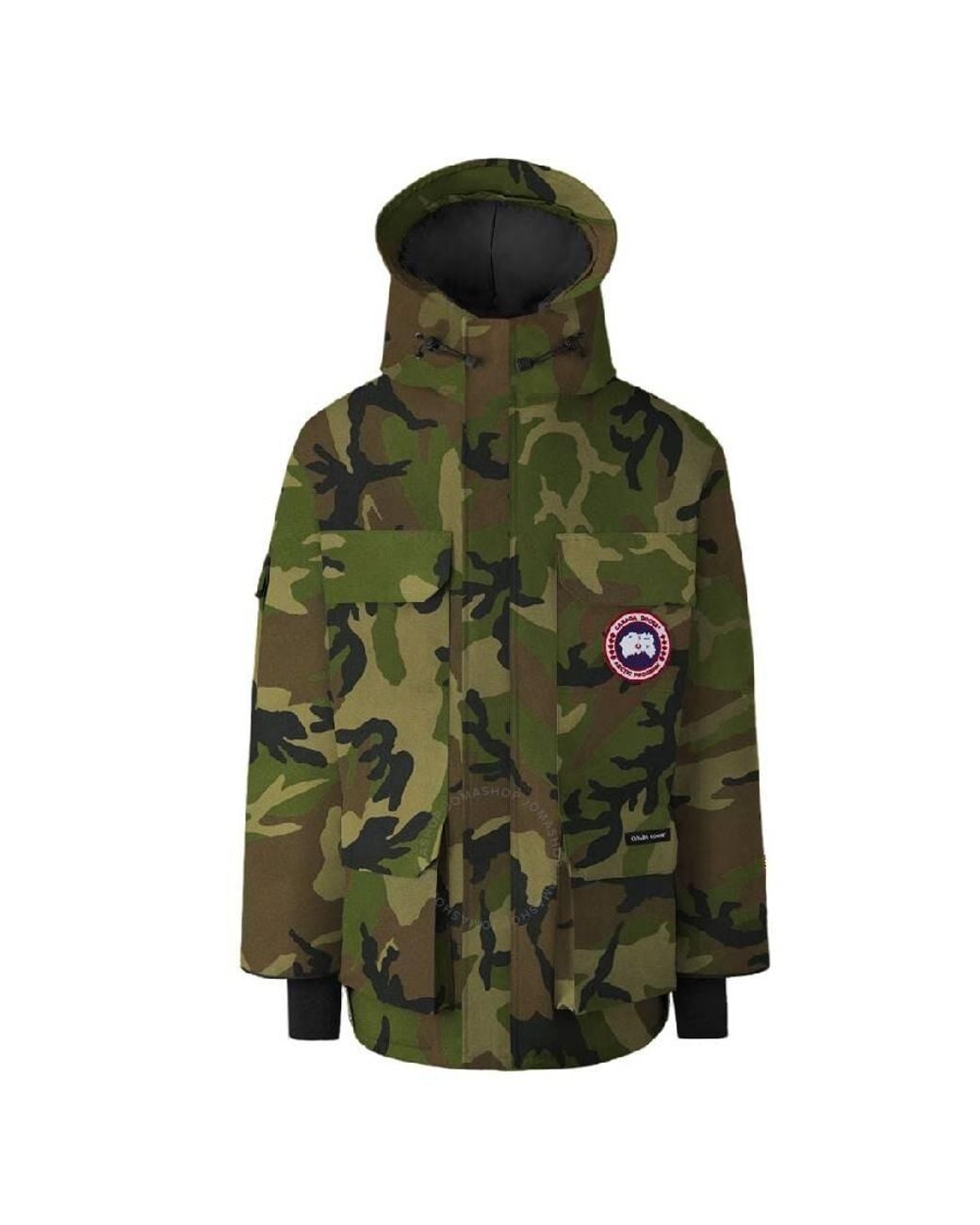 Canada Goose Expedition Parka Camo-Print Jacket in Green for Men | Lyst