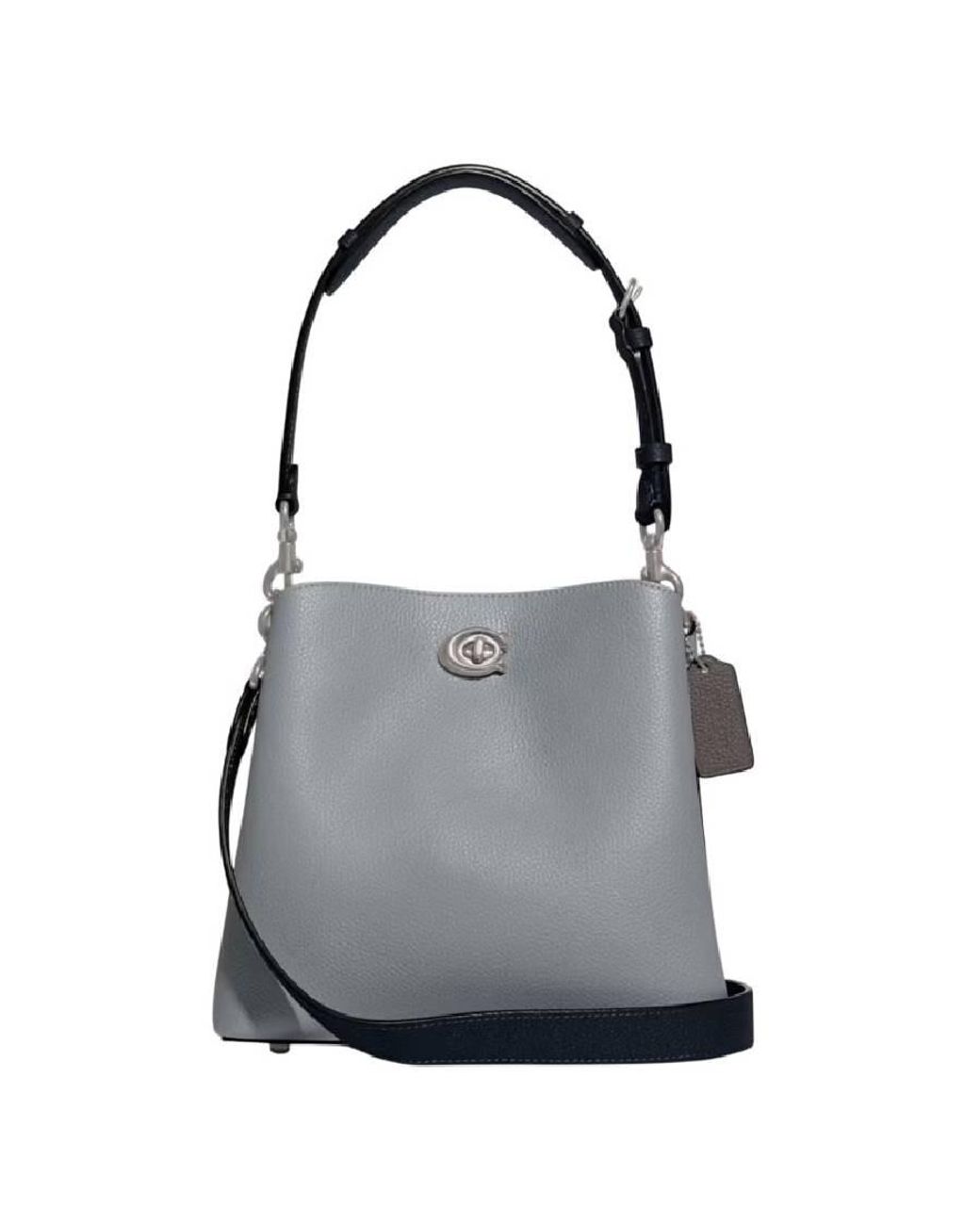 COACH Willow Bucket Bag in Gray | Lyst
