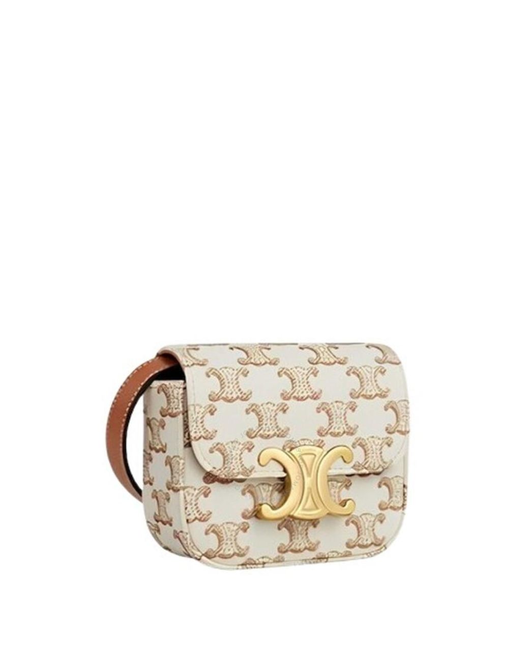 Celine Mini Claude in Natural | Lyst