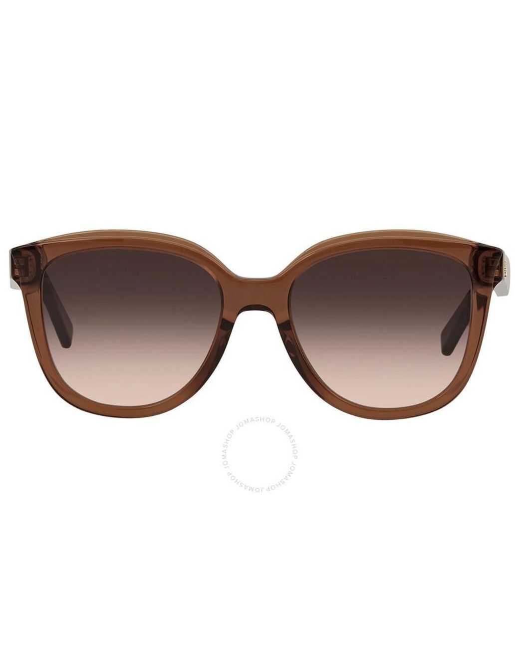 Ferragamo Gradient Round Sunglasses Sf977s 210 5318 In Brown Lyst