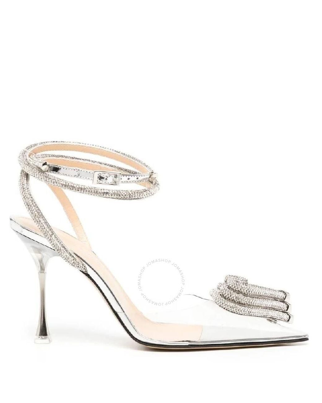Mach & Mach Triple Heart Embellished 110 Pumps in Metallic | Lyst