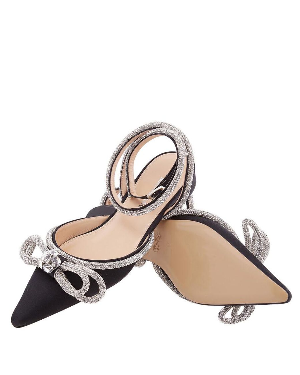 Mach & Mach Mach Mach Crystal Embellishments Flats, Brand Size 36 (Us ...