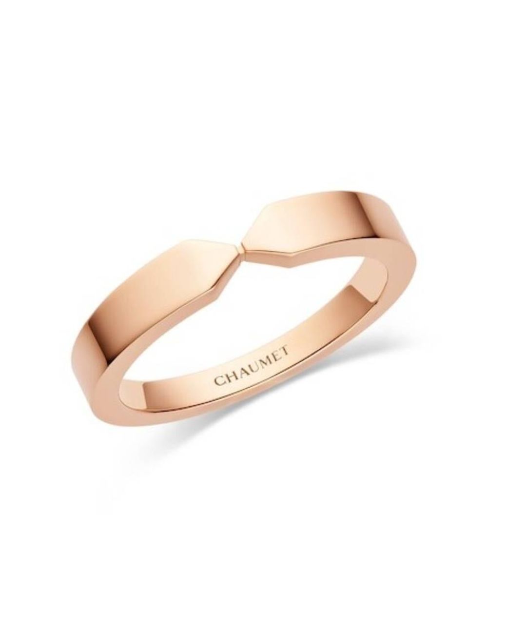 Chaumet 18K Rose Triomphe De Wedding Band | Lyst UK
