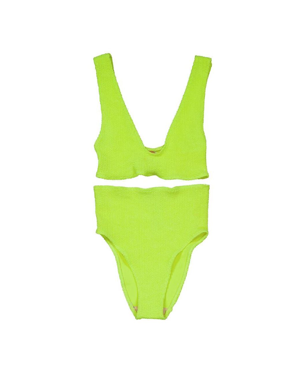Sorbet Island Lemon Adele Bikini in Green | Lyst