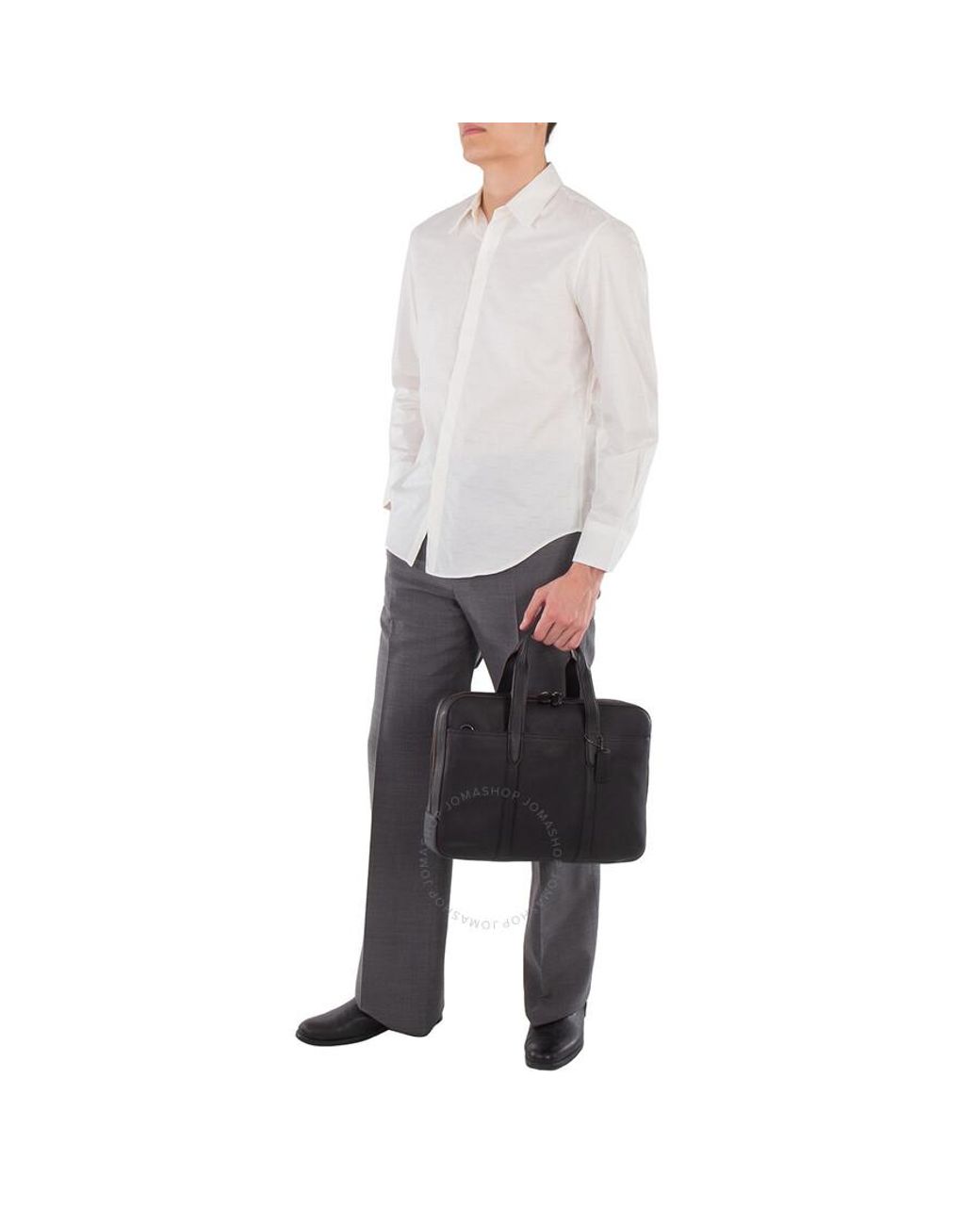 COACH Metropolitan Soft Briefcase in Black for Men | Lyst
