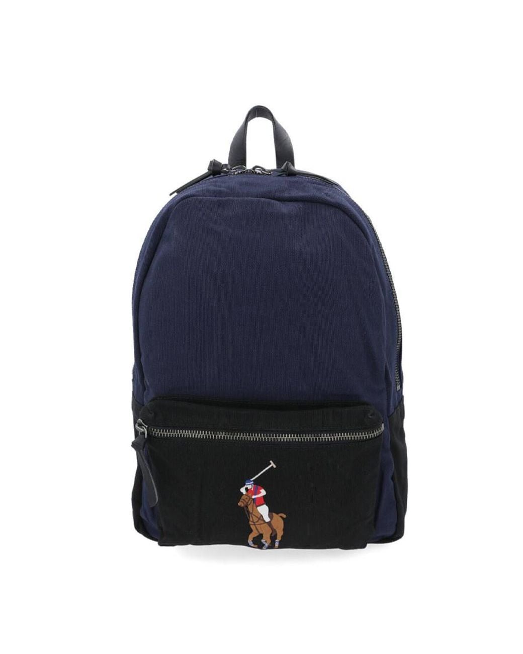 Polo Ralph Lauren Canvas Big Pony Backpack in Blue for Men | Lyst UK