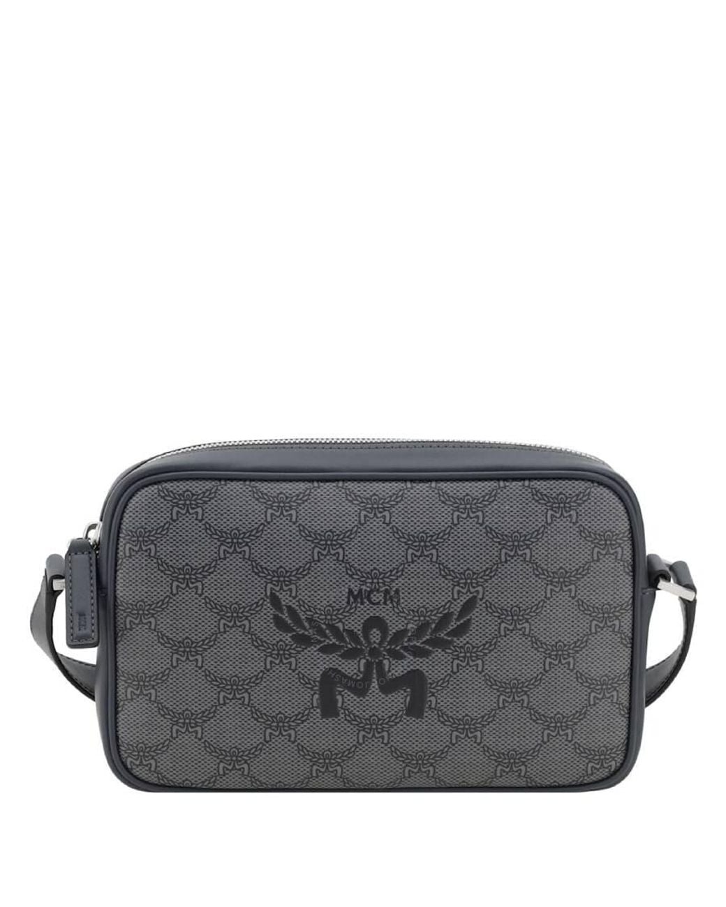 MCM Lauretos Himmel Crossbody Bag in Gray for Men | Lyst