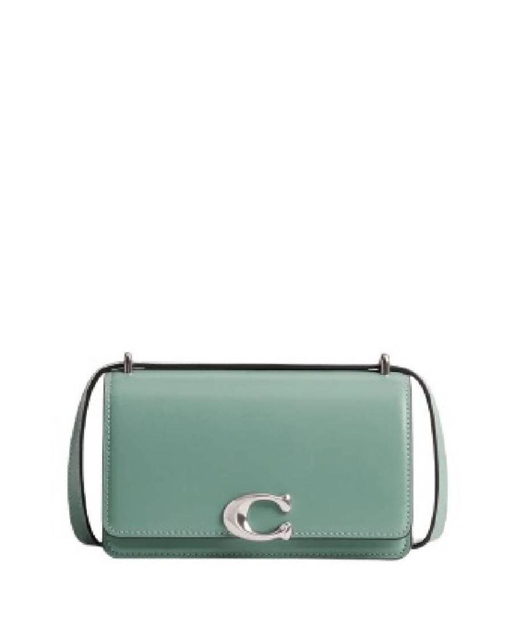 COACH Bandit Leather Crossbody Bag in Green | Lyst