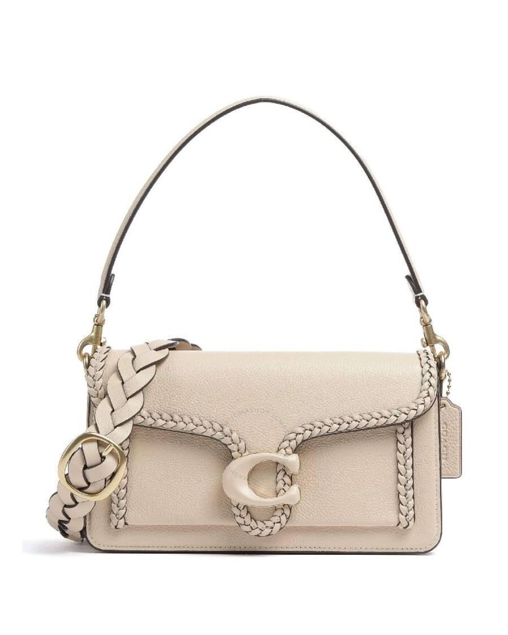 COACH Tabby Shoulder Bag 26 With Braid in Natural | Lyst