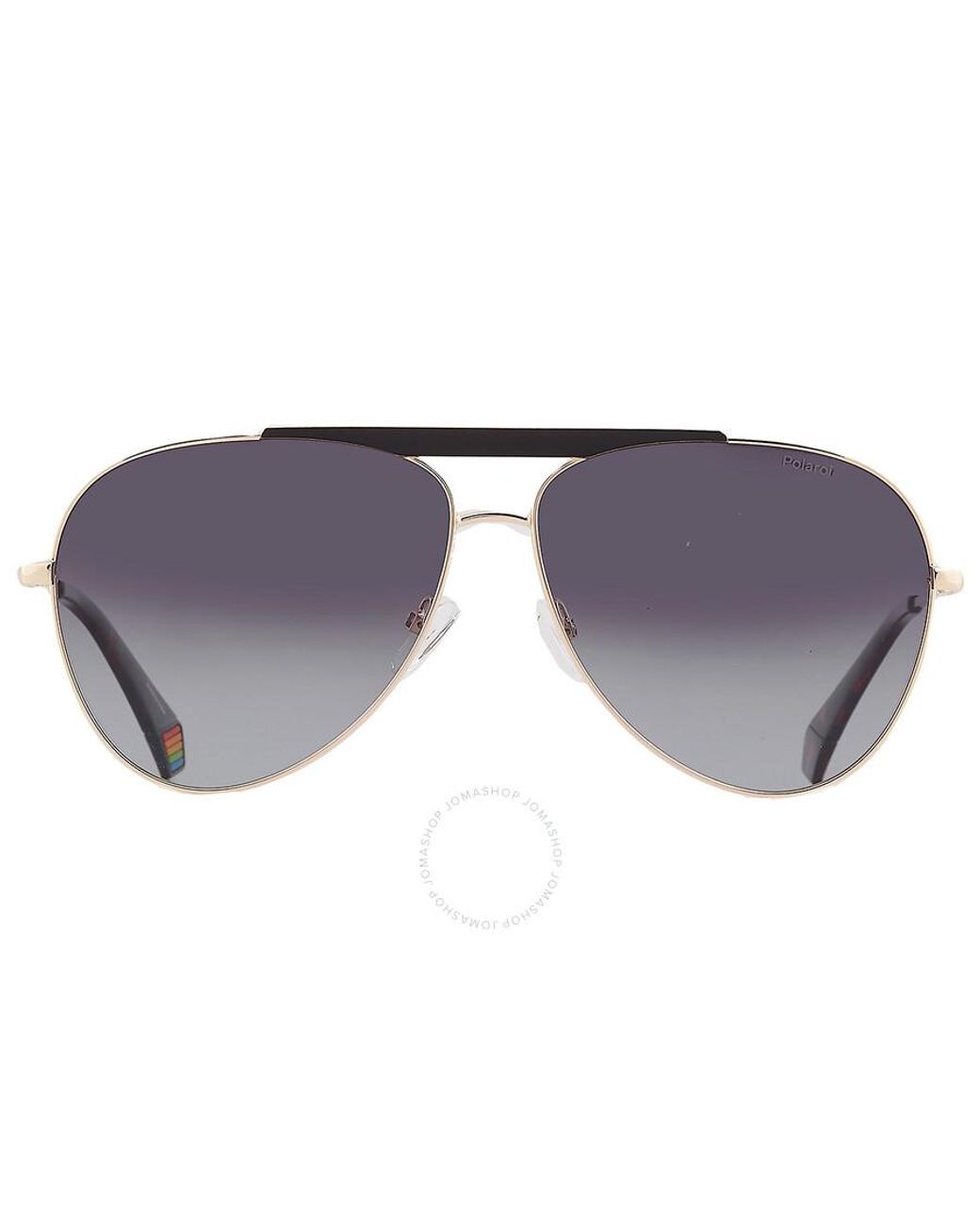 Polaroid Polarized Grey Pilot Sunglasses Pld 6200/s/x 0rhl/wj 61 in ...