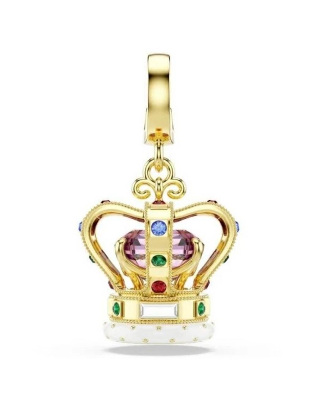 Swarovski Minions-Plated Crown Charm in Metallic | Lyst UK