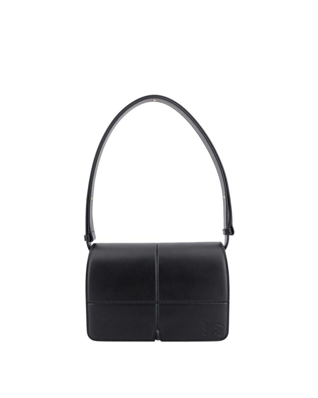Burberry Leather Snip Shoulder Bag in Black | Lyst UK