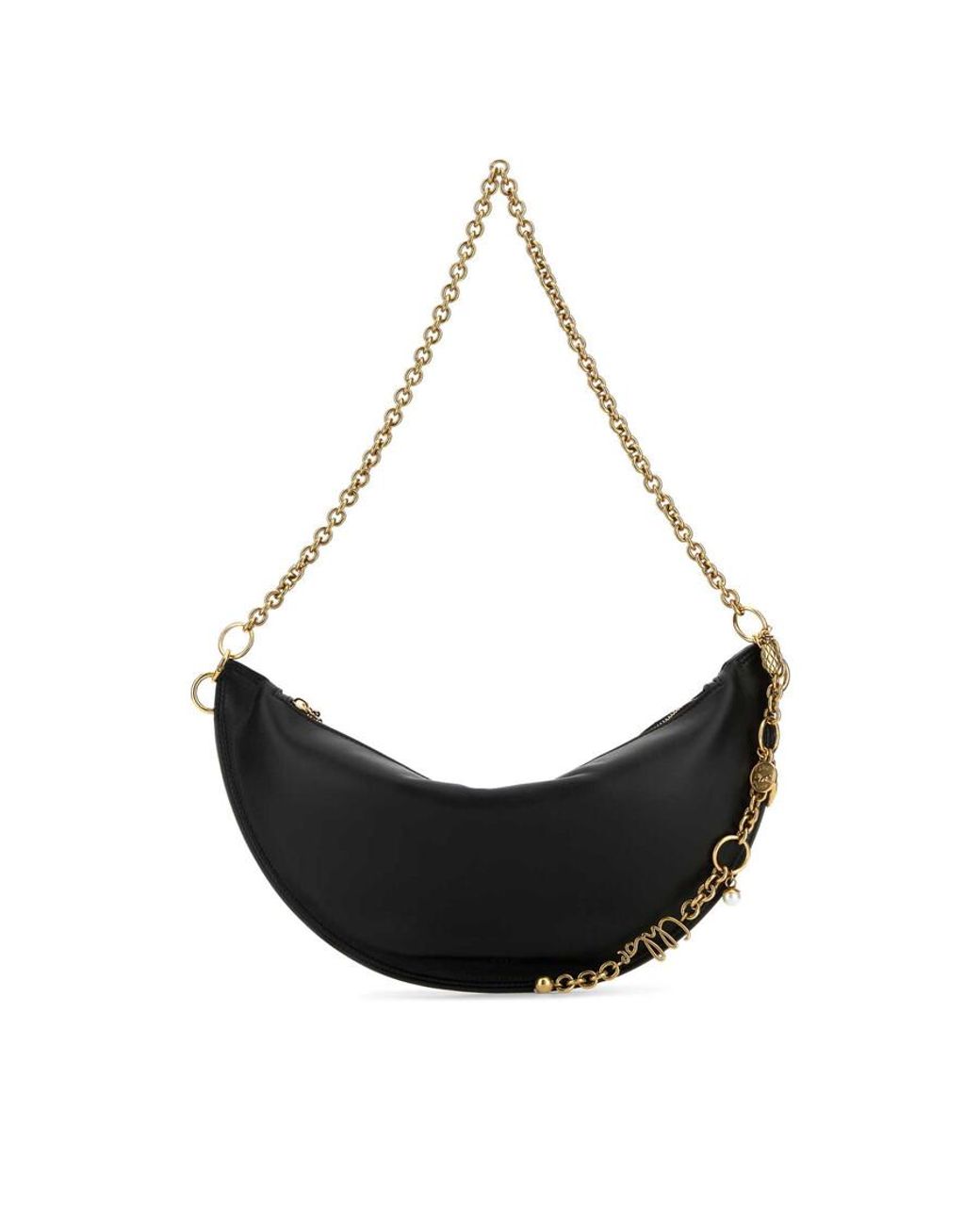 Chloé Chlo Nappa Leather Icons Shoulder Bag in Black | Lyst UK