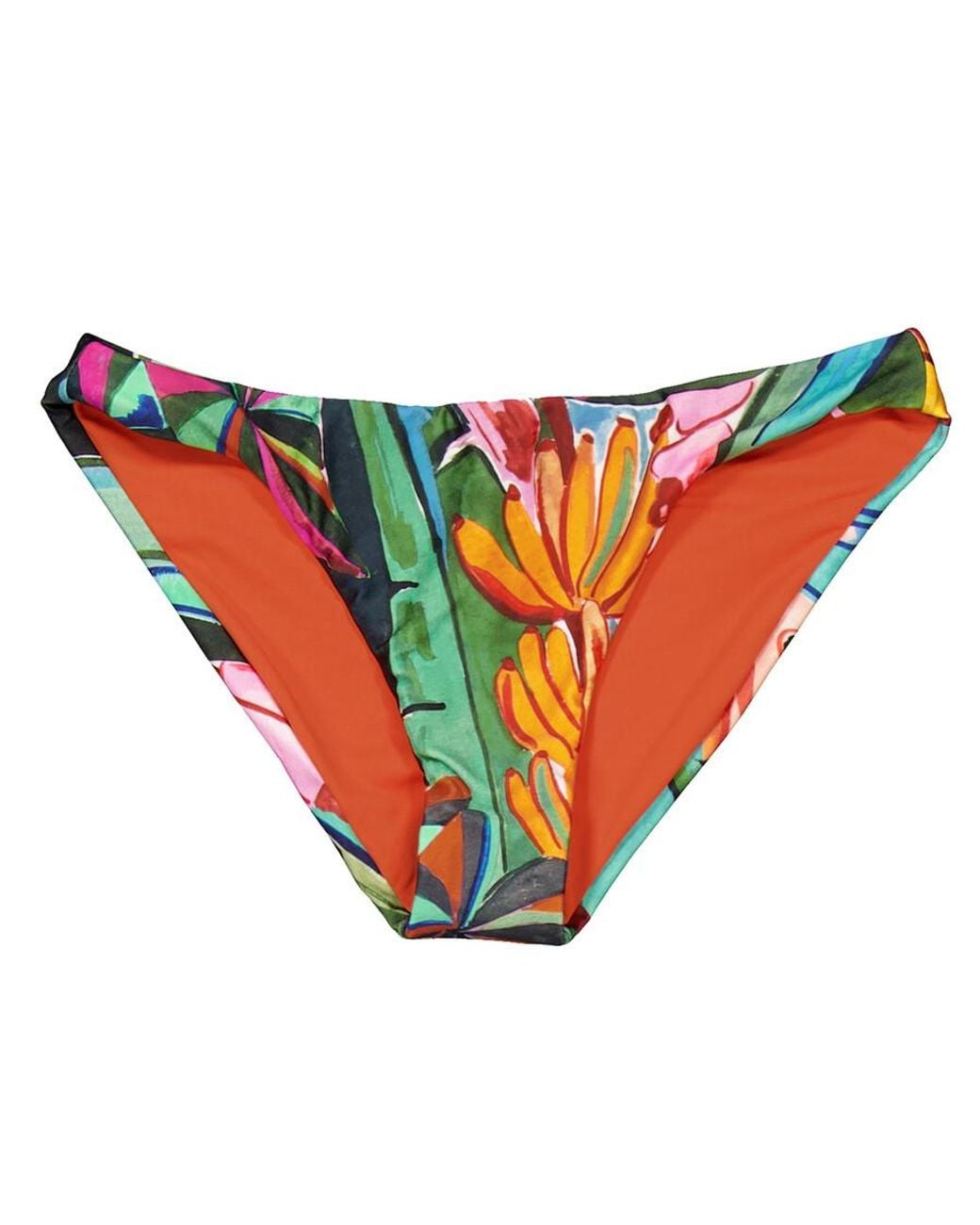 FARM Rio Banana Foliage Print Bikini Bottoms in Green | Lyst