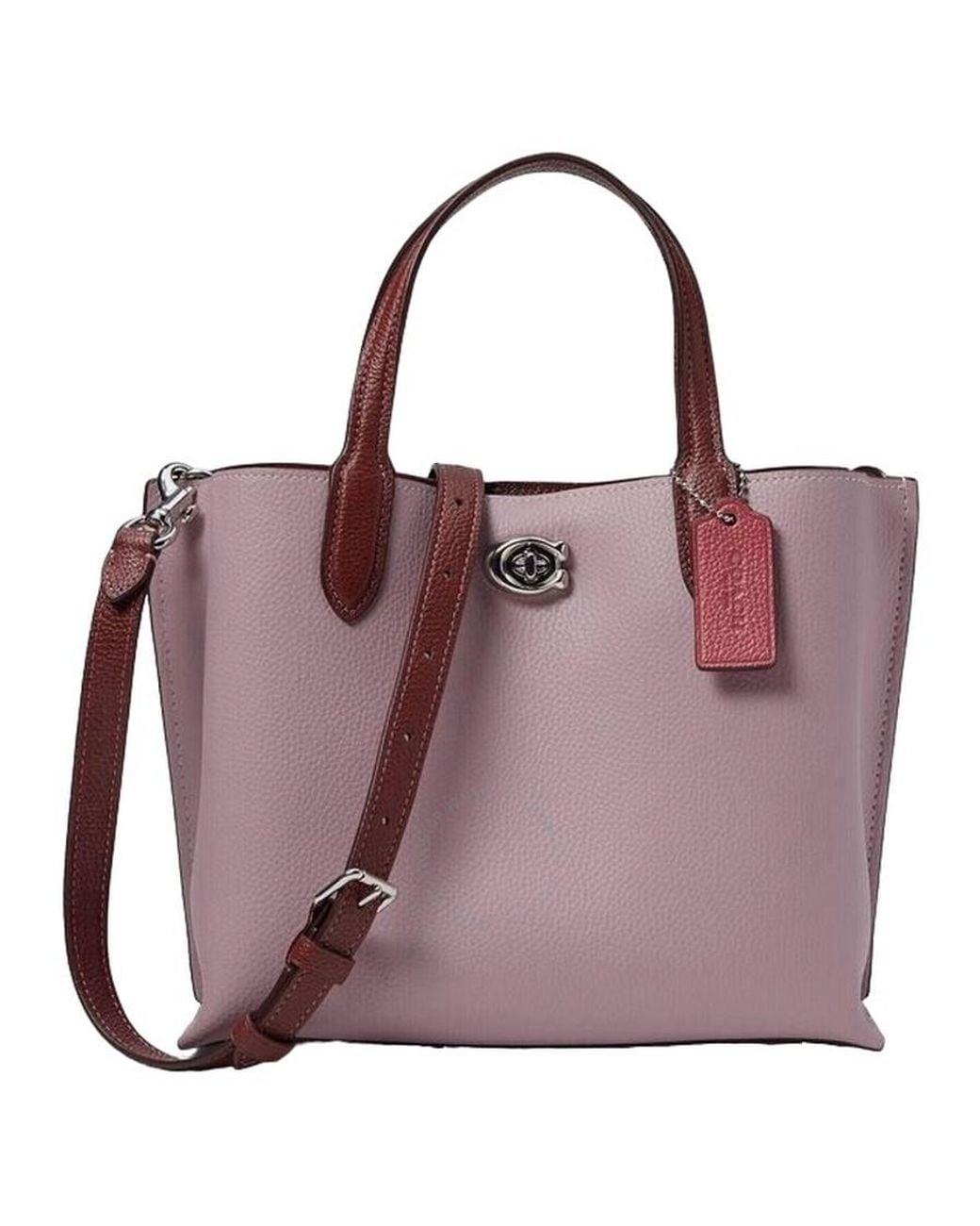 COACH Willow Tote Bag 24 in Purple | Lyst
