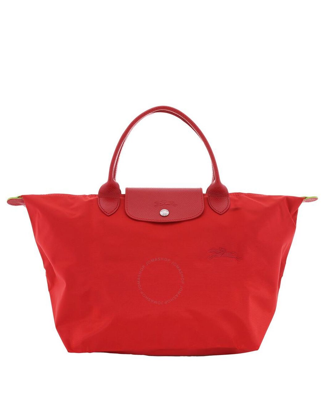 Longchamp Le Pliage M Top Handle Bag in Red | Lyst