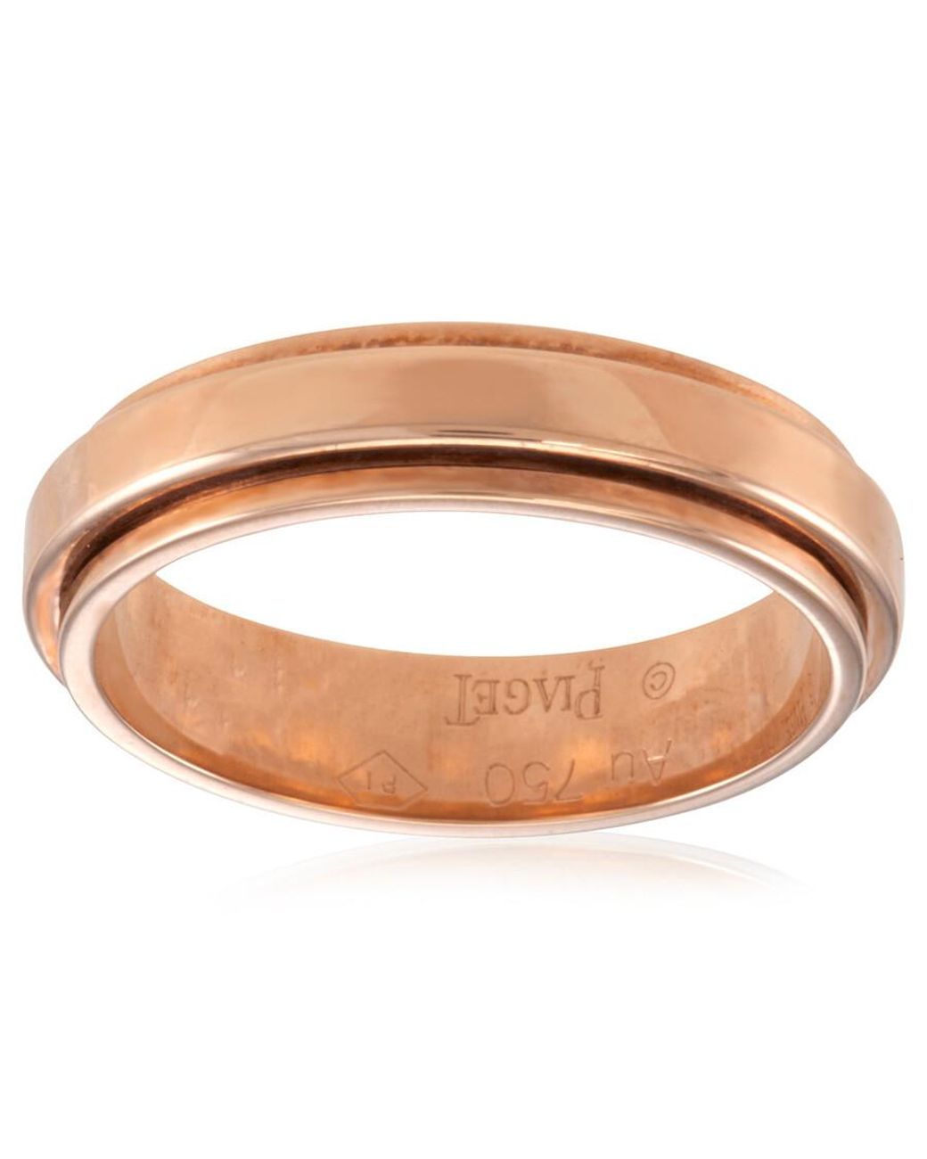 Piaget Possession 18K Rose Wedding Ring in White | Lyst