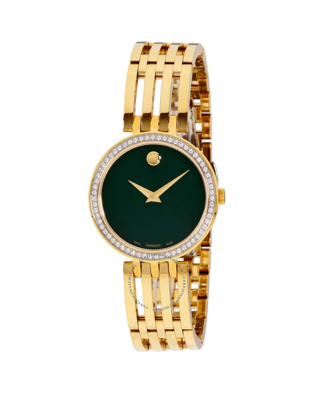 Movado Esperanza Quartz Diamond Green Dial Ladies Watch | Lyst Movado Esperanza Quartz Diamond Green Dial Ladies Watch | Lyst