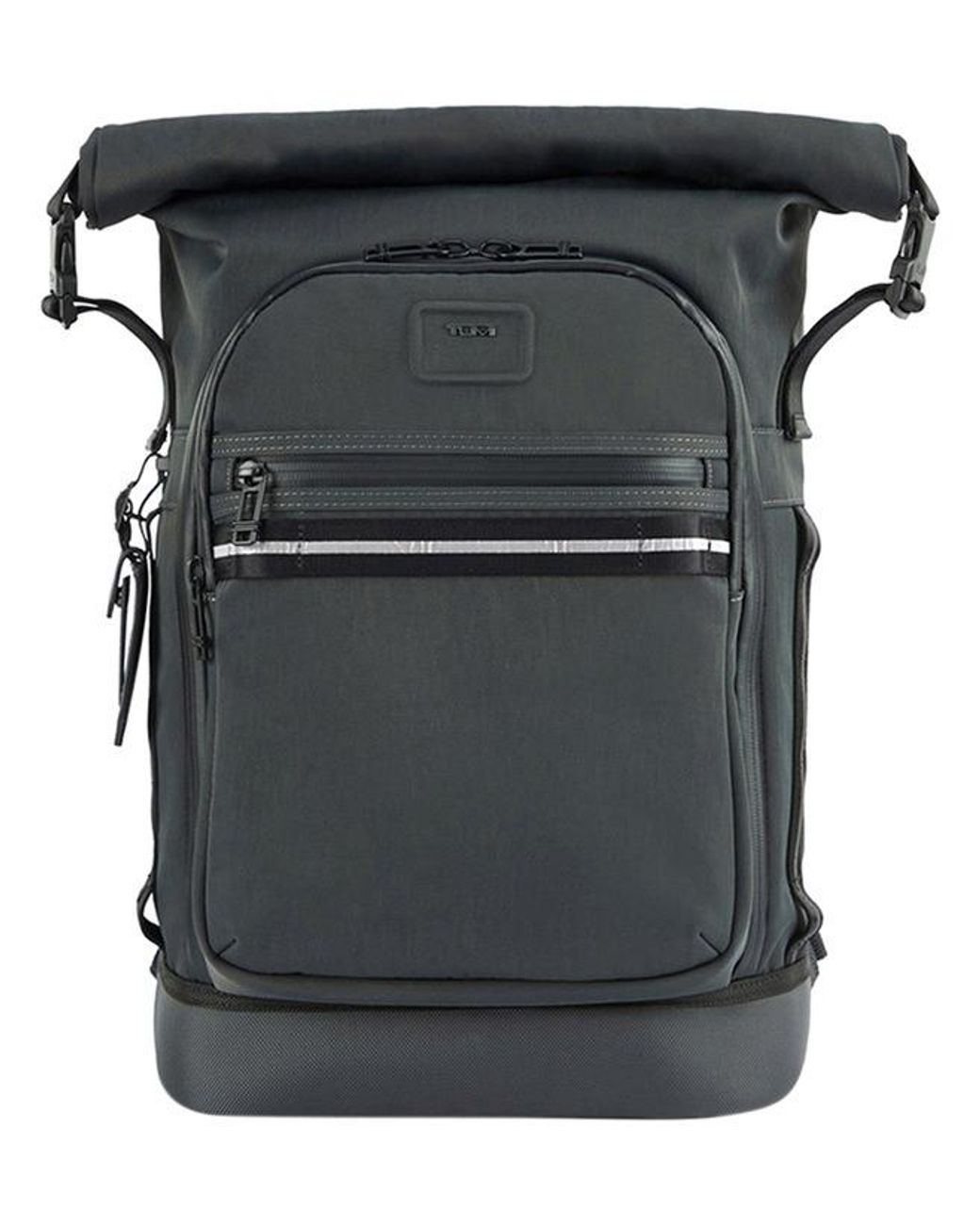 Tumi Alpha Bravo Ally Roll Top Backpack in Black for Men | Lyst