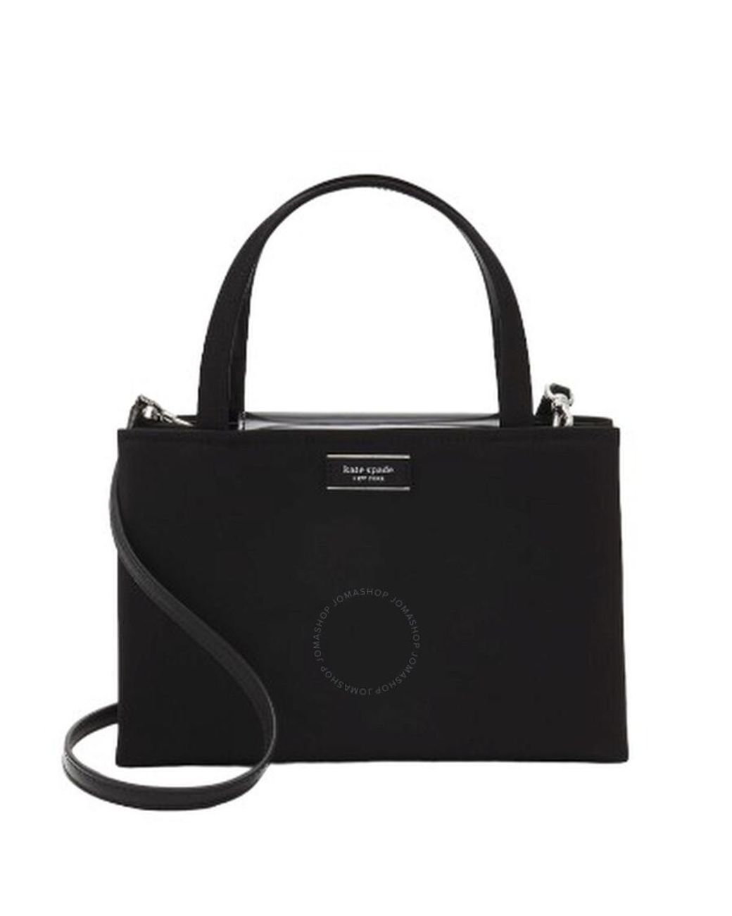 Kate Spade Sam Icon Leather Mini Tote in Black | Lyst