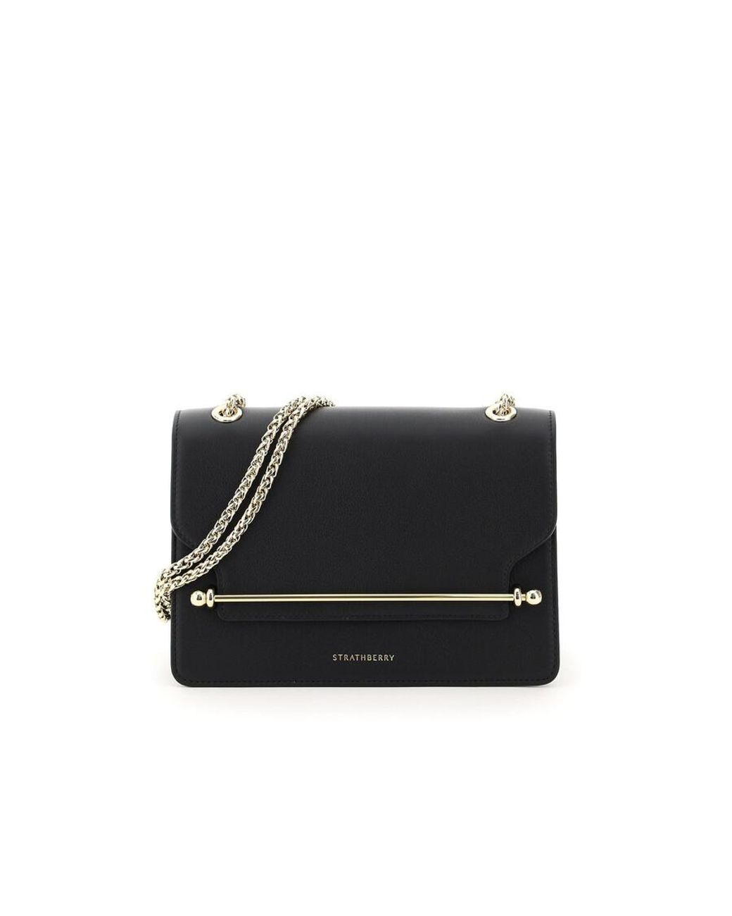 Strathberry East/West Bag in Black | Lyst UK