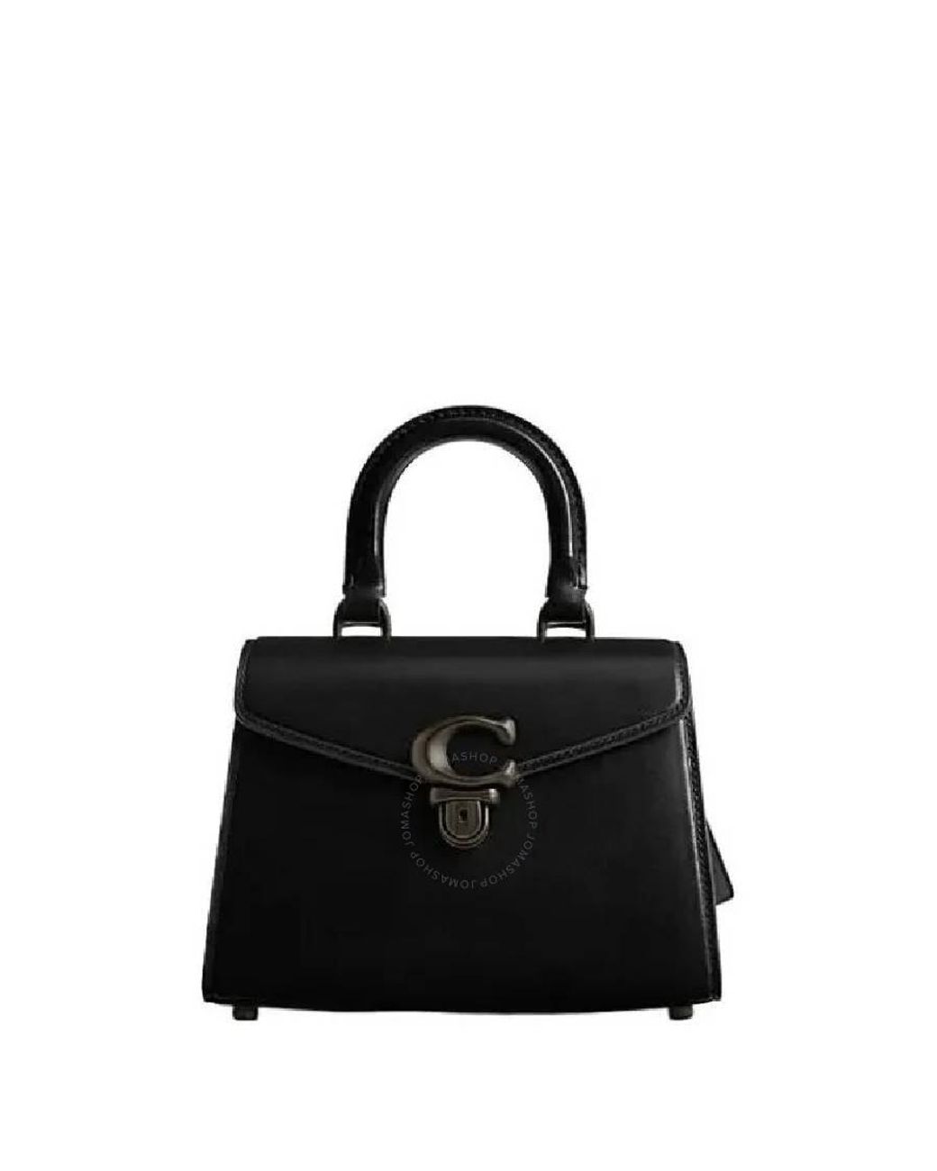 COACH Sammy 21 Top Handle Crossbody Bag in Black | Lyst