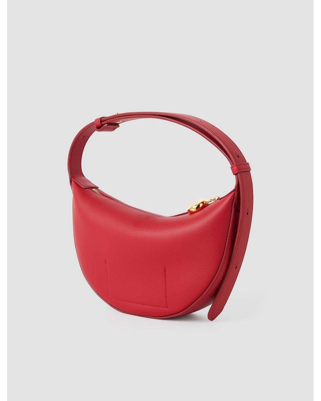 JOSEPH Bean Leather Bag in Red | Lyst UK