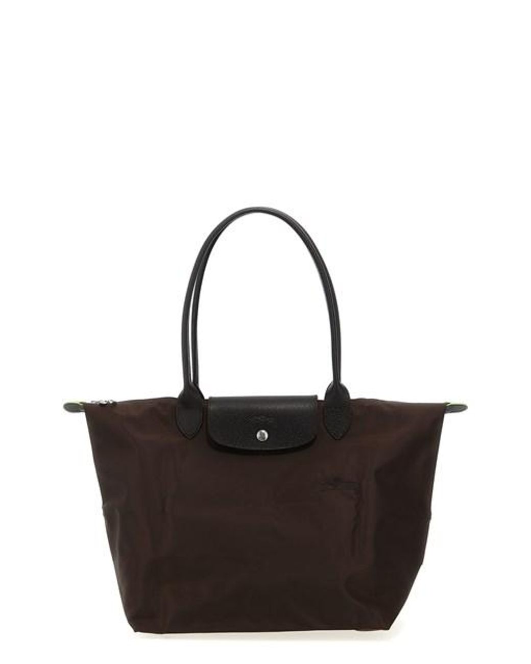 Longchamp 'l Le Pliage Green' Shoulder Bag in Black | Lyst