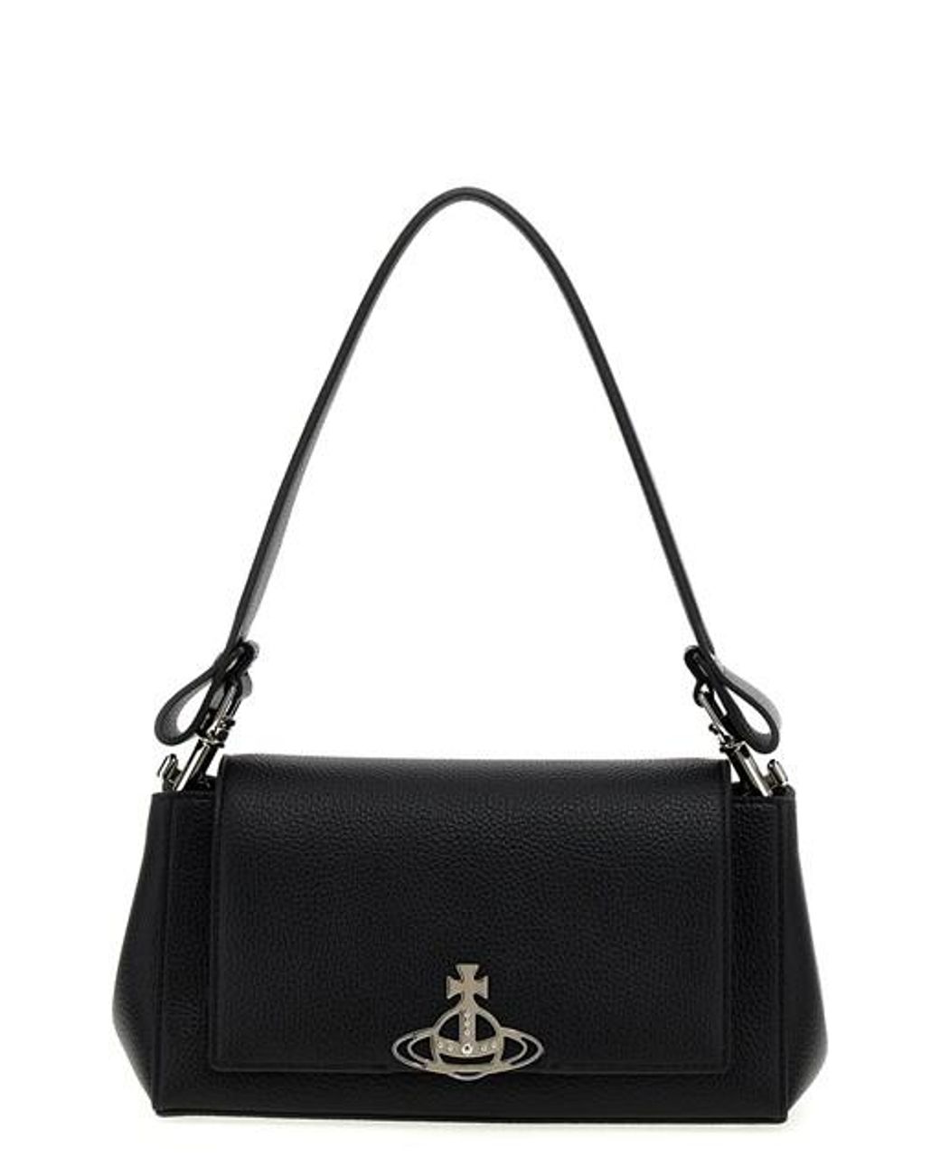 Vivienne Westwood 'Hazel' Medium Shoulder Bag in Black | Lyst