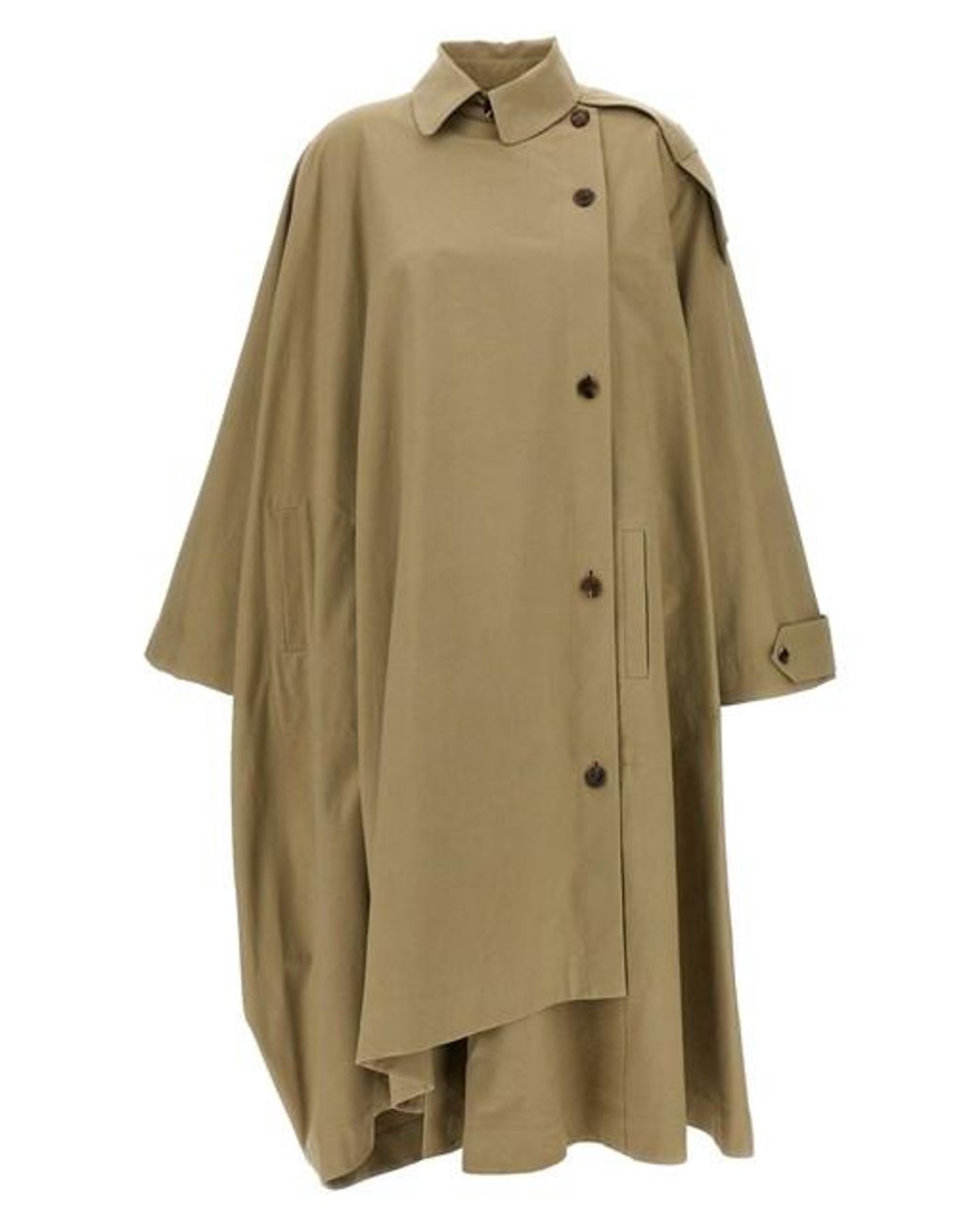 The Row 'aralia' Trench Coat in Natural | Lyst