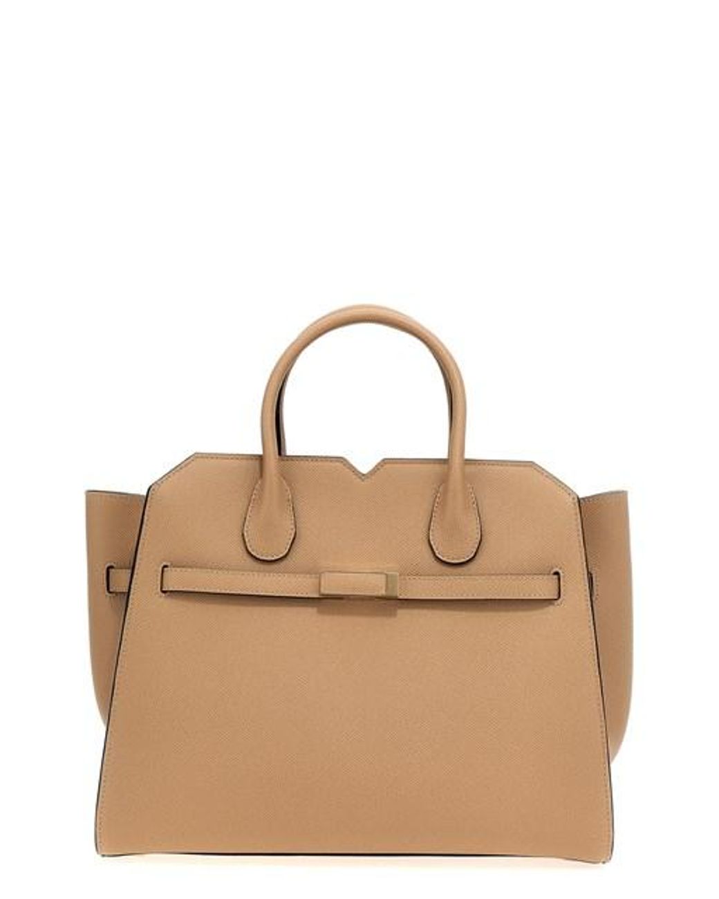 Valextra 'milano' Medium Handbag in Brown | Lyst