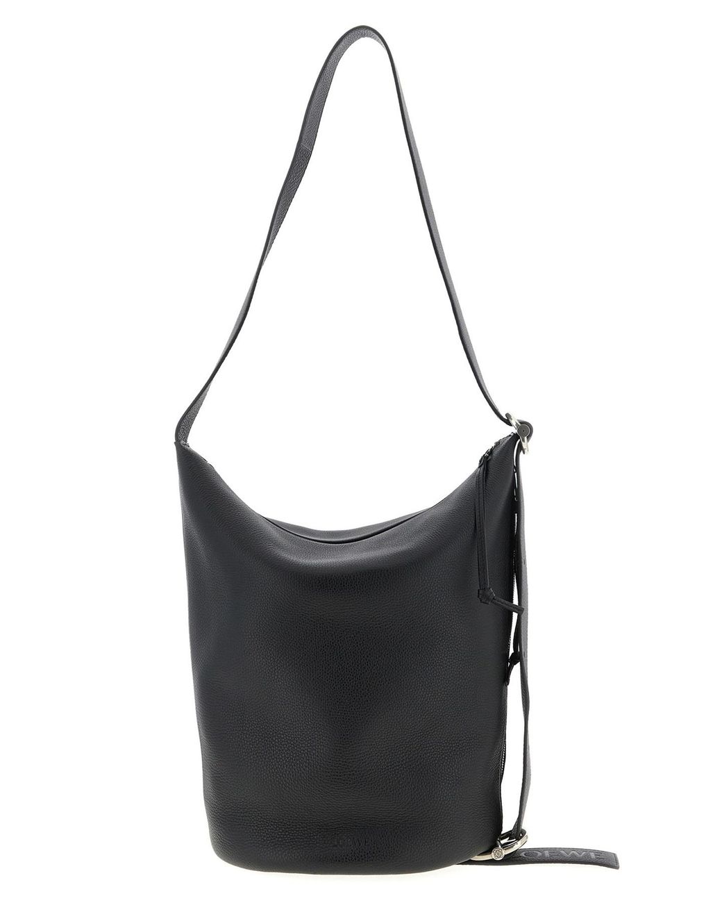 Loewe 'Loop Bucket M' Crossbody Bag in Black for Men | Lyst UK
