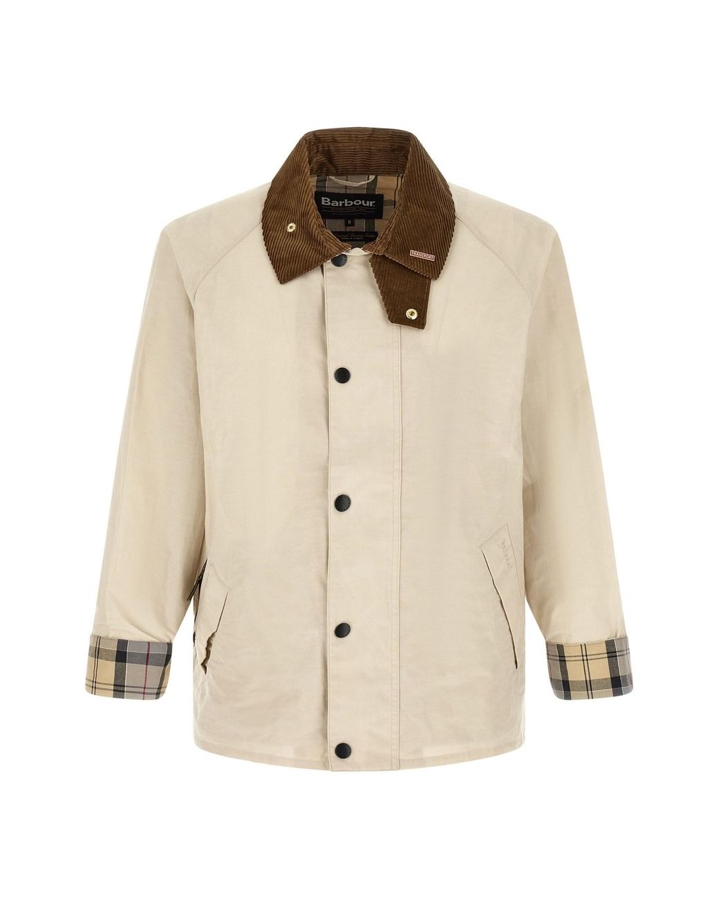 Barbour 'transporter Icons' Jacket in Natural for Men | Lyst UK