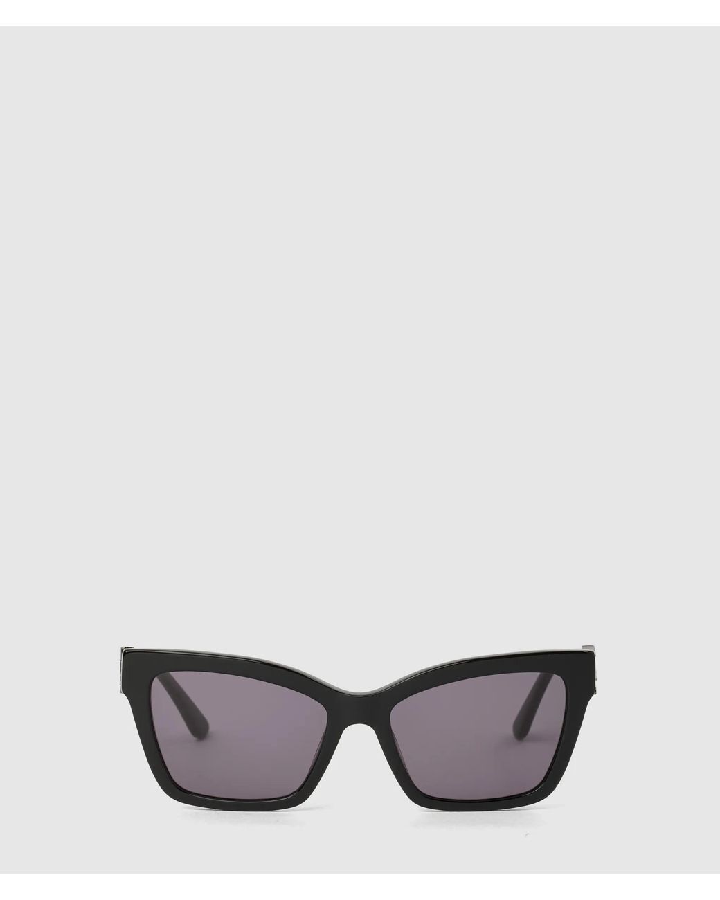 KARL LAGERFELD Autograph Cat Eye Sunglasses in Grey | Lyst UK