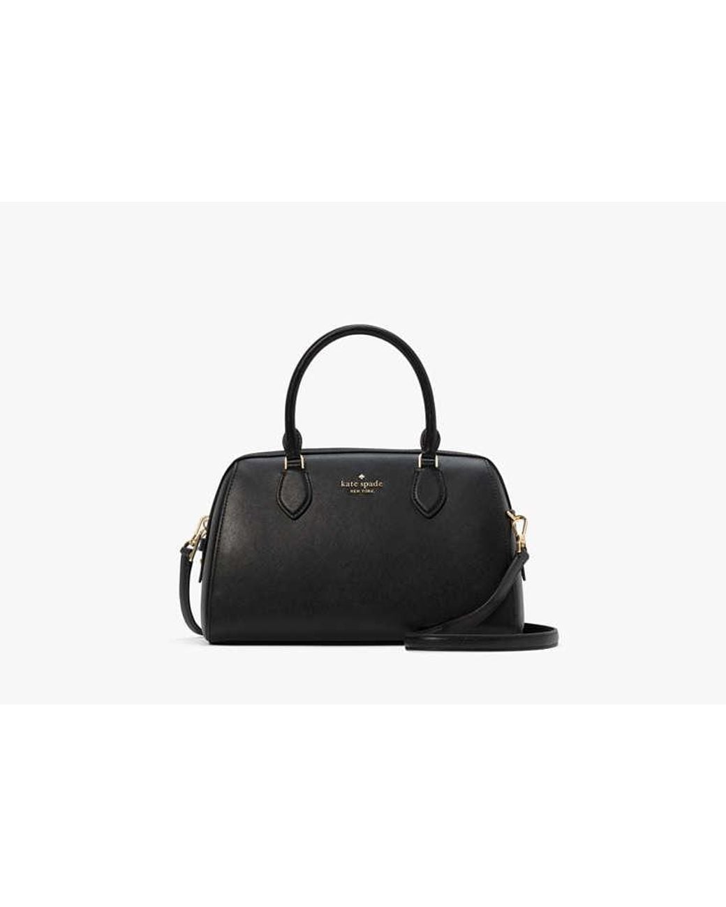 Kate Spade Madison Large Dolly Duffle Crossbody in Black | Lyst