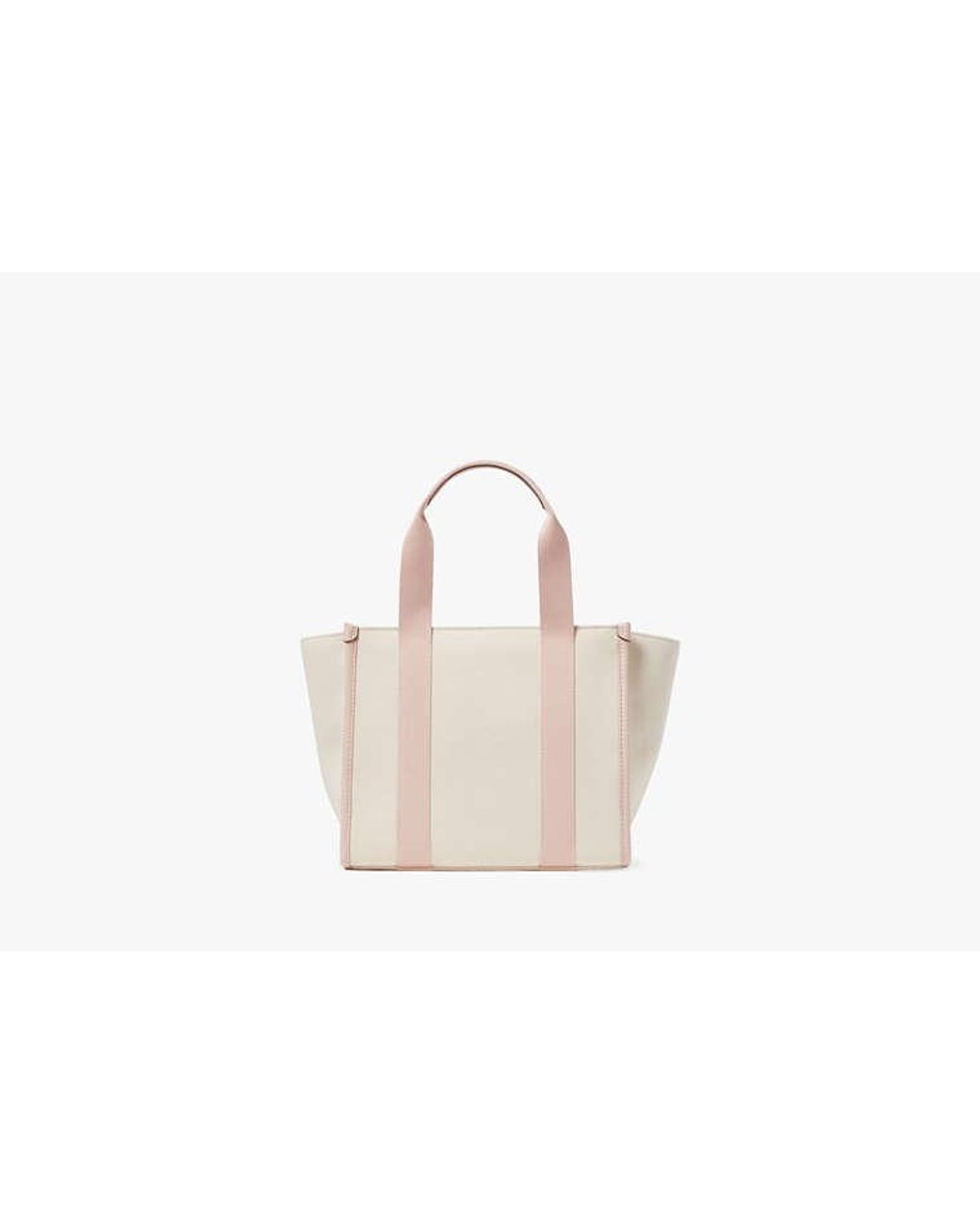 Kate Spade Kip Canvas Small Tote, Rose Smoke in Black | Lyst