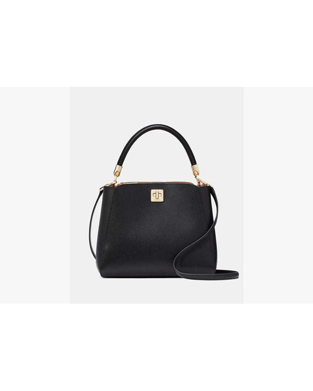 Kate Spade Phoebe Medium Top Handle Satchel in Black | Lyst