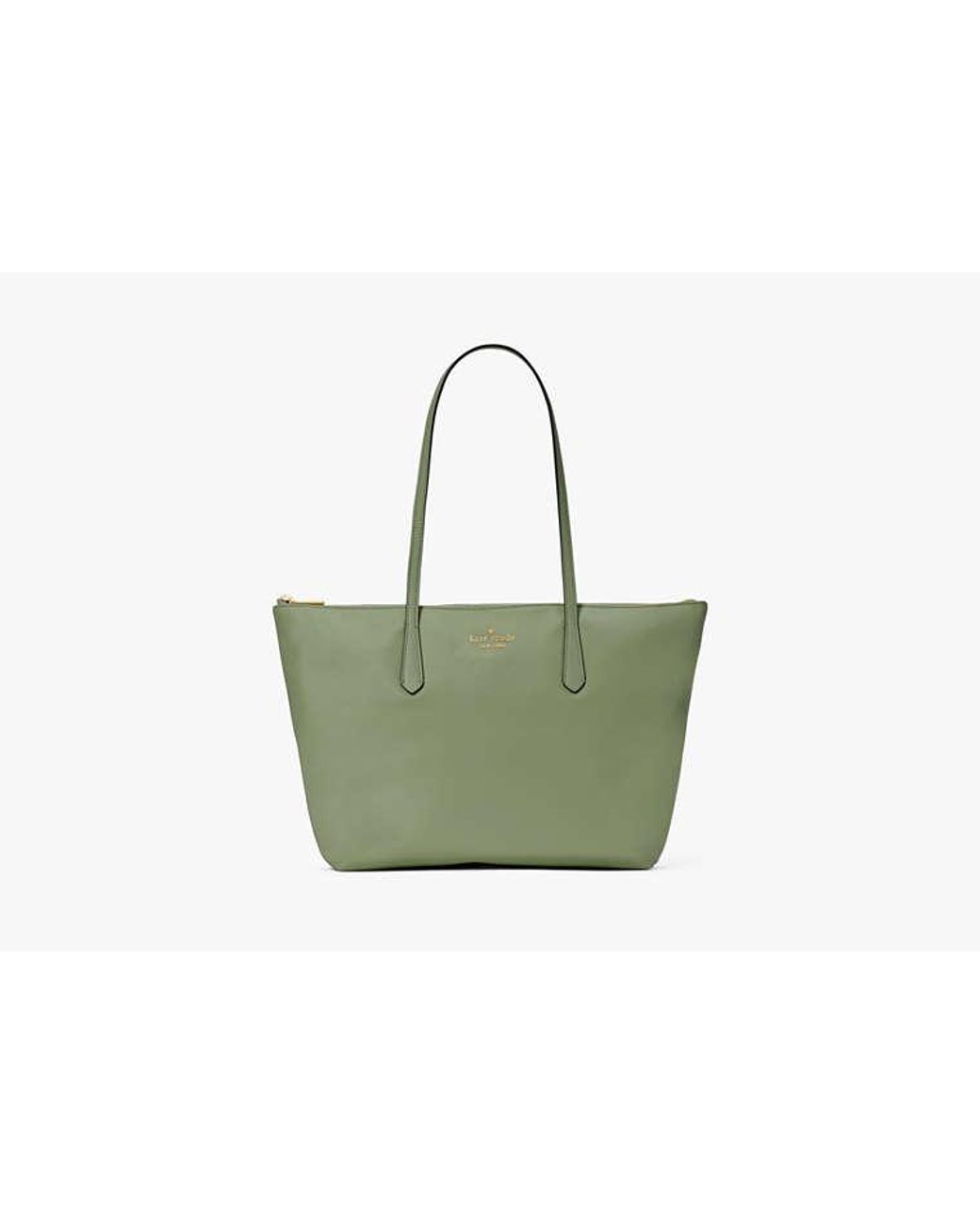 Kate Spade Kitt Nylon Medium Tote in Green | Lyst