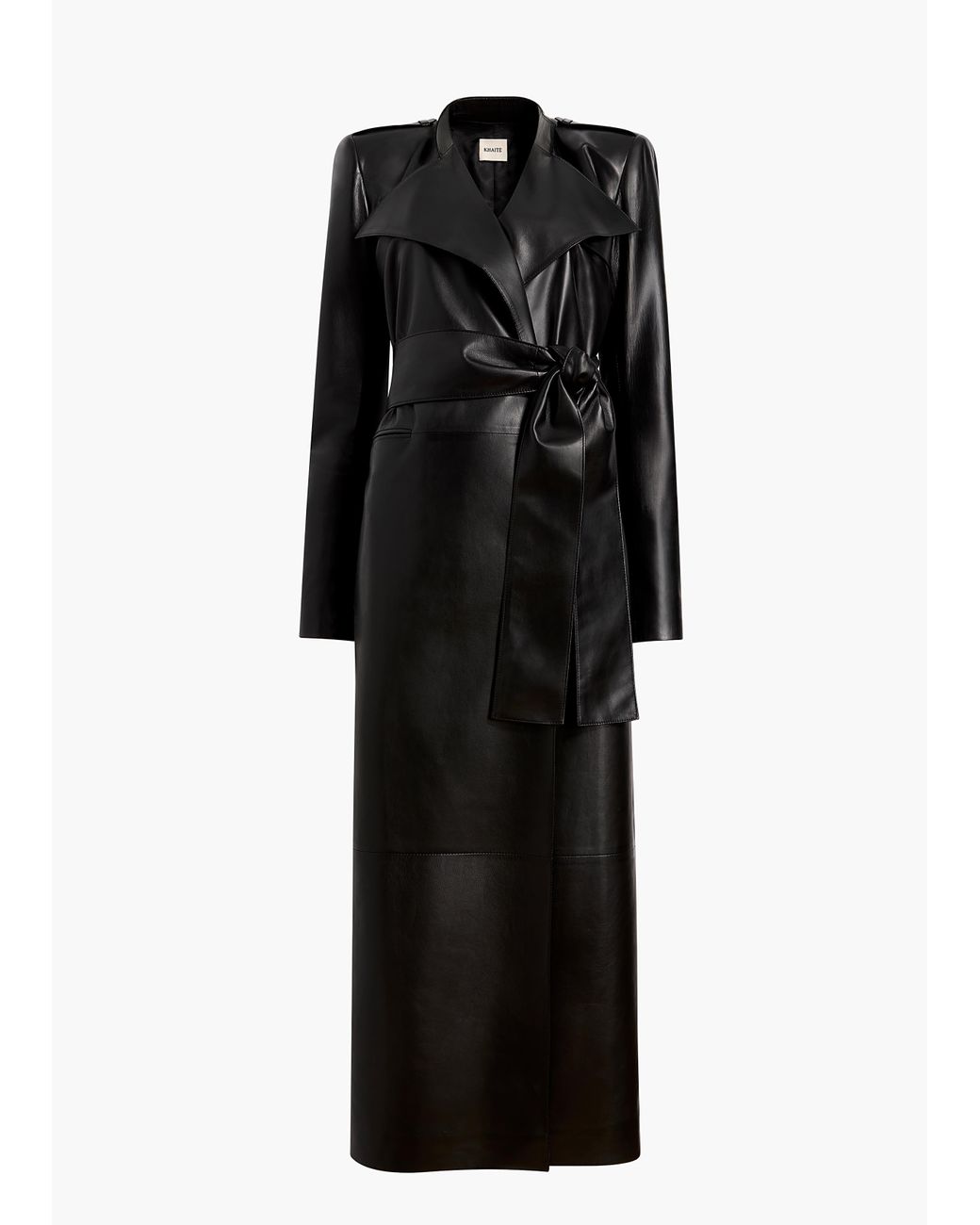 KHAITE Exclusive Maxwell Trench in Black | Lyst