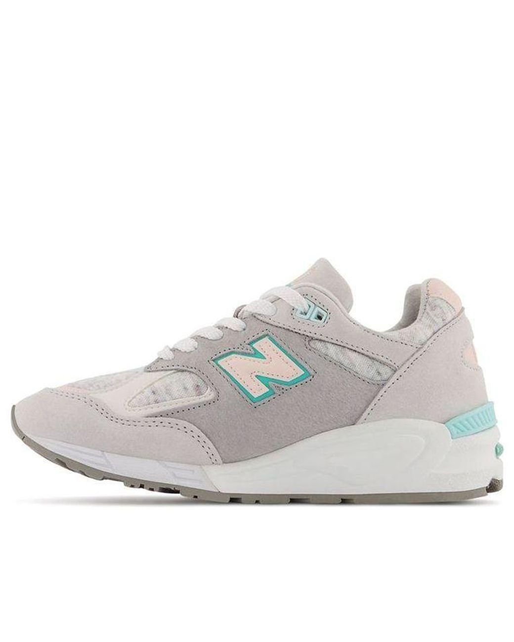 New Balance 990 V2 Made in White | Lyst