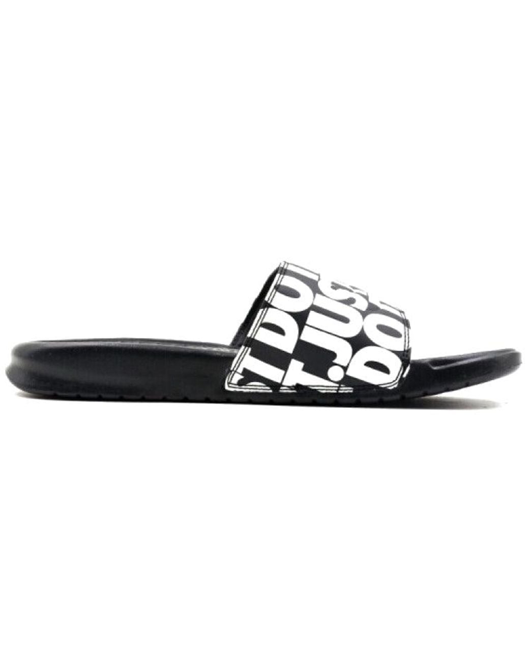 Nike Benassi Jdi Print in Black for Men | Lyst
